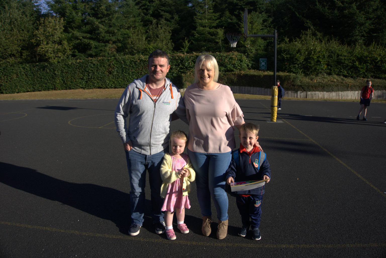 Junior Infants First Day in Emo – Emo National School